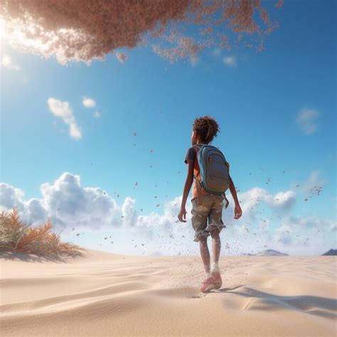 Young Model On The Beach Premium Ai Generated Image