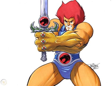 Lion O Thundercats Animation Cheetara 80s Original Art Scott Dalrymple