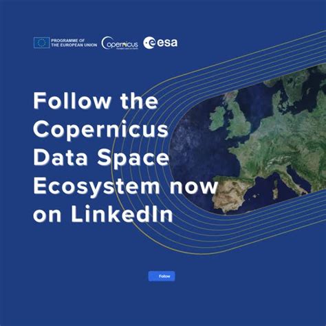 Copernicus Data Space Ecosystem On Linkedin Cdse Ecosystem Eo Cdse