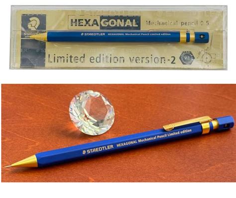 樂文文具文儀用品公司 日本限定的 Staedtler 施德樓 Hexagonal 六角形精密自動鉛筆 0 5mm （型號 92577） 是一款結合高端設計與卓越性能的書寫工具， 受到專業