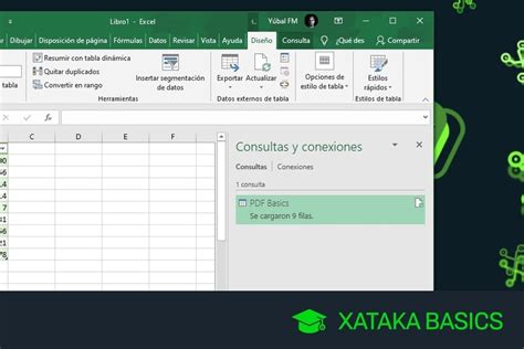 PDF a Excel cómo pasar tablas de un formato a otro sin programas ni