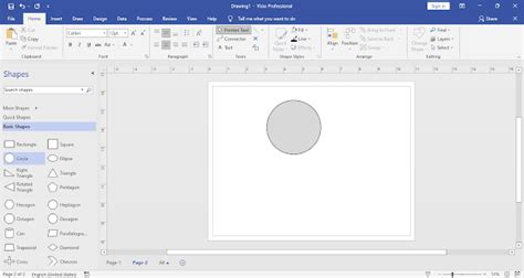 How To Insert Tangent Line In Visio