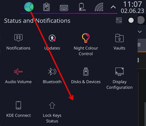 Python Removing Tray Icon From Panel Into The Expanded Tray Menu Stack Overflow