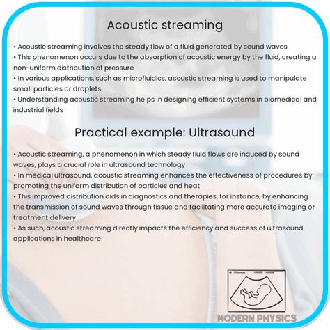 Acoustic Streaming Basics Applications And Research