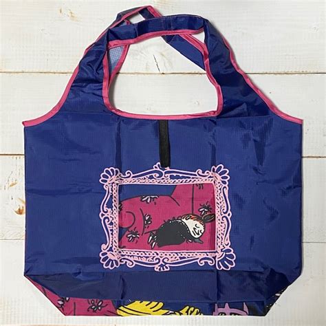 【楽天市場】moomin ムーミン グッズ エコバッグ くるくるショッピングバッグ おしゃれな部屋 トートバッグ 大きめ リトルミイ 北欧雑貨