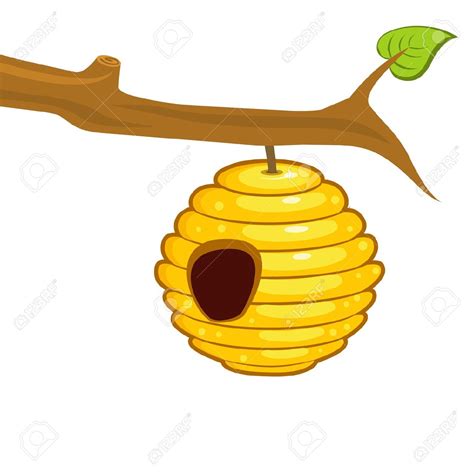 Honey Bee Hive Clip Art