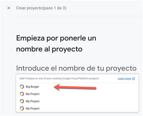 Cómo Crear Un Nuevo Proyecto De Firebase