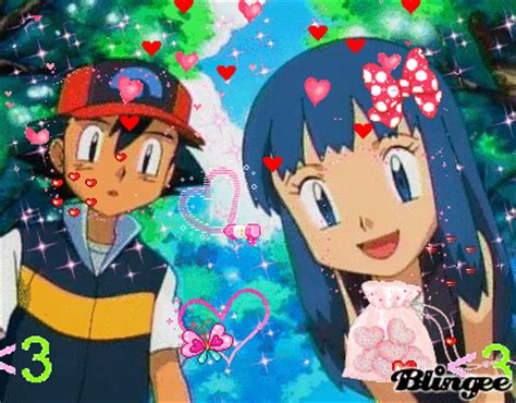 Ash And Dawn In Love Picture Blingee Com