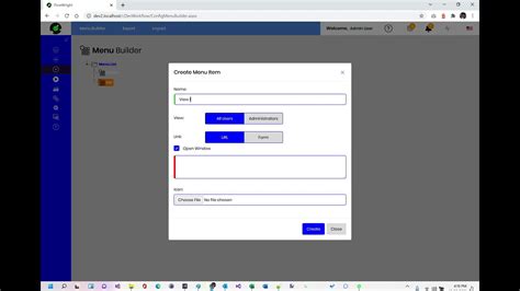 How To Create Custom Menus And Items Within Flowwright Youtube