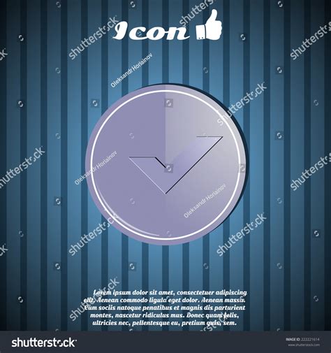 Check Mark Form Buttons Made Vector Stock Vector Royalty Free 222221614 Shutterstock