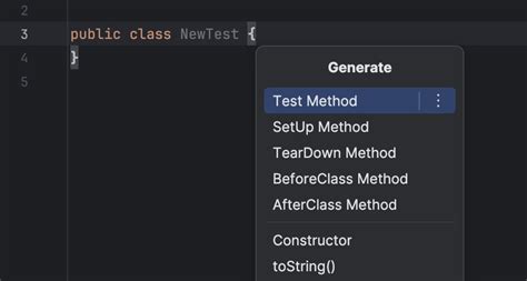 创建测试 IntelliJ IDEA 文档