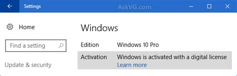 Fix Windows 10 Activation Problems Using Built In Troubleshooter Askvg