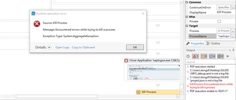 Close SAP Logon Issue Help UiPath Community Forum