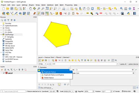 Duplicate Feature Creates A New Feature Without Geometry Issue Qgis QGIS GitHub