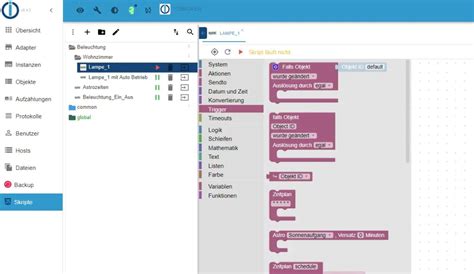Iobroker Blockly Skripte 8 Neue Objektvariablen Anlegen Vis