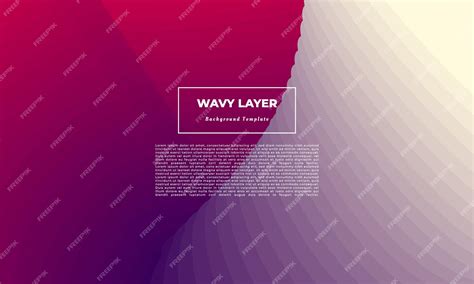 Premium Vector Colorful Abstract Layer Background Template Copy Space For Poster Landing Page