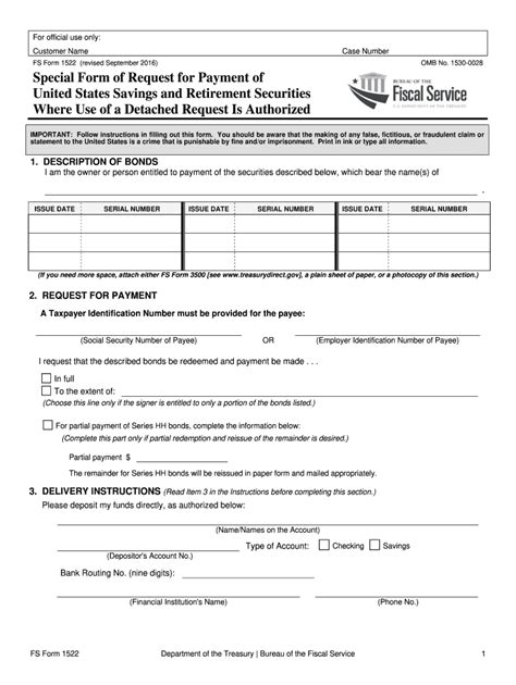Fs Form 1522 Printable Printable Forms Free Online