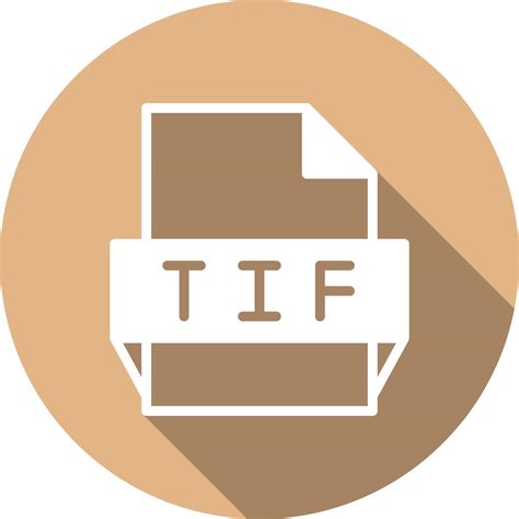 Tif File Format Icon 16902853 Vector Art At Vecteezy