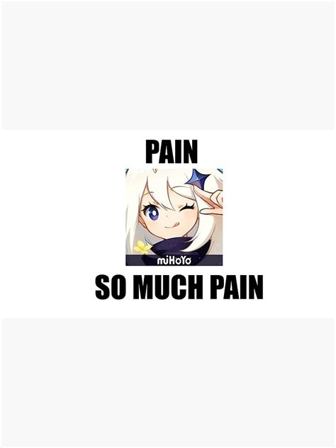 Paimon Meme Art Print For Sale By Velliwelly Redbubble