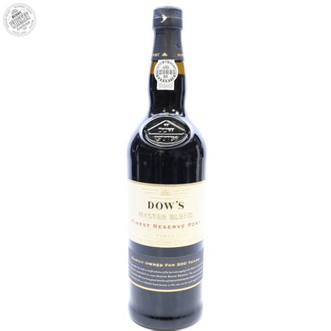Dows Master Blend Finest Reserve Port Irish Whiskey Auctions