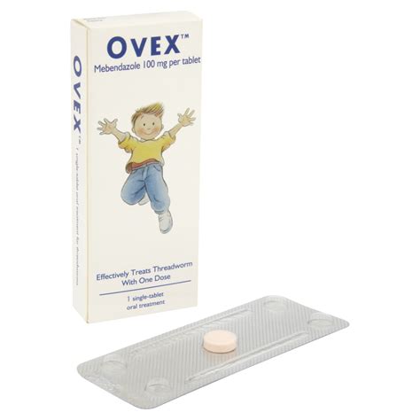 Ovex 1 Threadworm Treatment Tablet Chemist 4 U