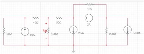 Solved Please Solve The Next Circuit By Supernode Method