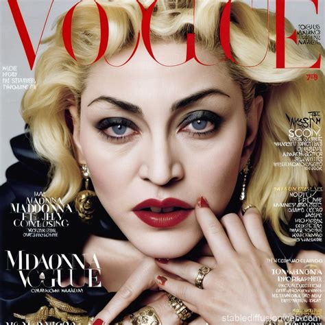 Madonna Vogue Positur
