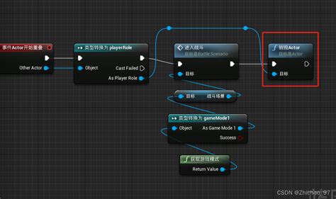 ue4 回合游戏项目 17 进入指定区域触发战斗事件 ue4碰撞事件如何指定触发物体 csdn博客