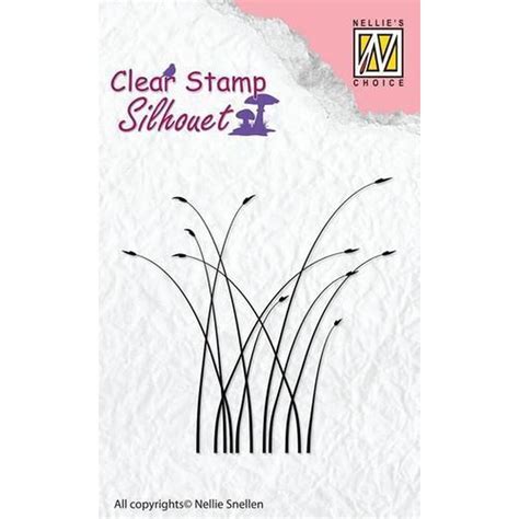 Silhouette Clear Stamps Grass Sil032 Craftlines Bv