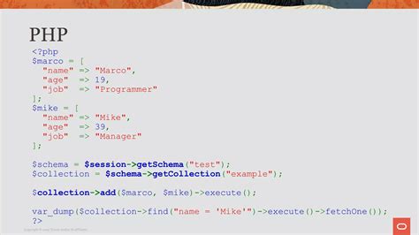 A Step By Step Introduction To The Mysql Document Store Ppt