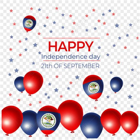 풍선 별 요소 독립 기념일에 벨리즈 독립 일러스트 파랑 일러스트 풍선 일러스트 Png 일러스트 무료 다운로드 Lovepik
