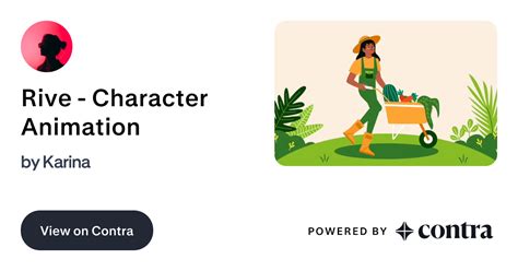 Rive Character Animation By Karina