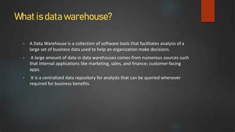 ETL Processes Datawarehouse And Datamarts Pptx
