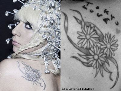 Tatuaje Piercing De Lady Gaga