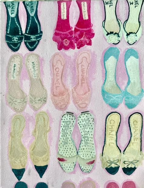 Shoes Shoes Shoes Original Betsy Mae Art