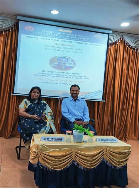 Manel Srinivas Nayak Health Series Manel Srinivas Nayak Institute Of