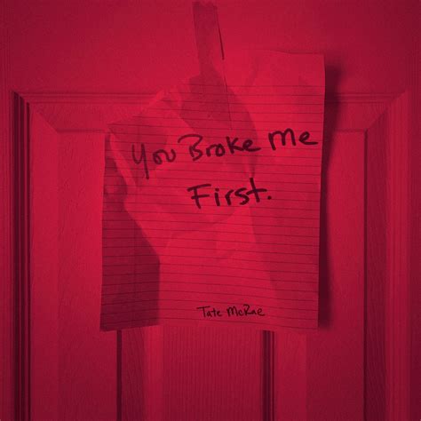 You Broke Me First Single” álbum De Tate Mcrae En Apple Music