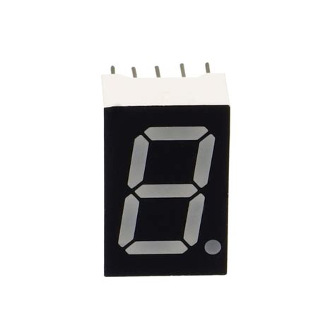 7 Segment Led Display 1 Digit 1420mm Ultra Red Common Cathode