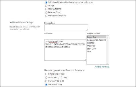 List Get Month And Day From One Column And Update Another Column With Same Month And Day But