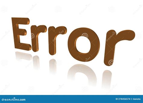 Programming Term Error D Image Stock Illustration Illustration