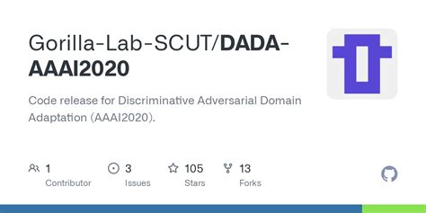 github gorilla lab scut dada aaai2020 code release for