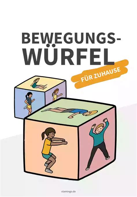 Bewegungswürfel Für Zuhause Vlamingo Unterrichtsmaterial Im Fach