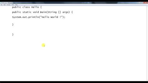 Java Compile And Run The Program Youtube