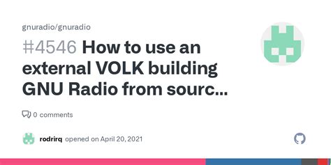 How To Use An External Volk Building Gnu Radio From Source For Arm Issue Gnuradio