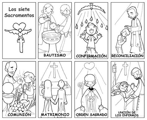Dibujos Catequesis Colorear Catequesis Los Sacramentos Oraciones My