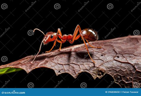 Ant Or Leafcutter Ant Graphic Design Cartoon Vector 334467033
