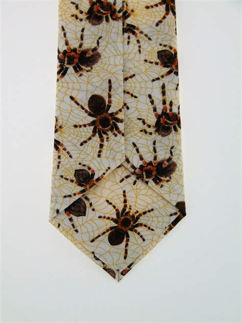 Spider Tie Tarantula Spider Necktie