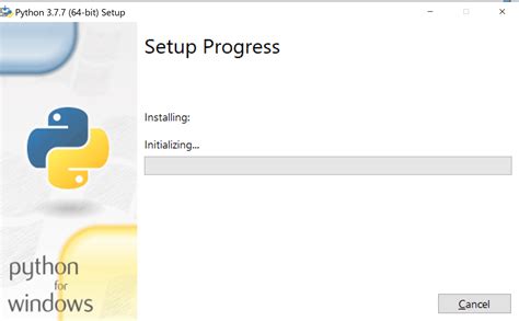 Python のインストールWindows 上