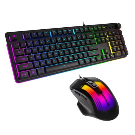 Chimera Ibuypower Km10 Rgb Gaming And Mouse Combo Black Kb Ibp Km10