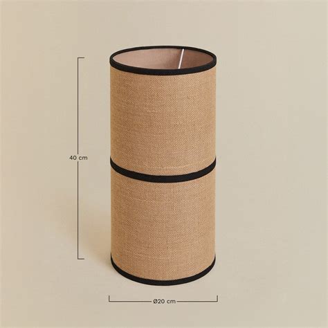 Olinda Jute And Cotton Lampshade Sklum